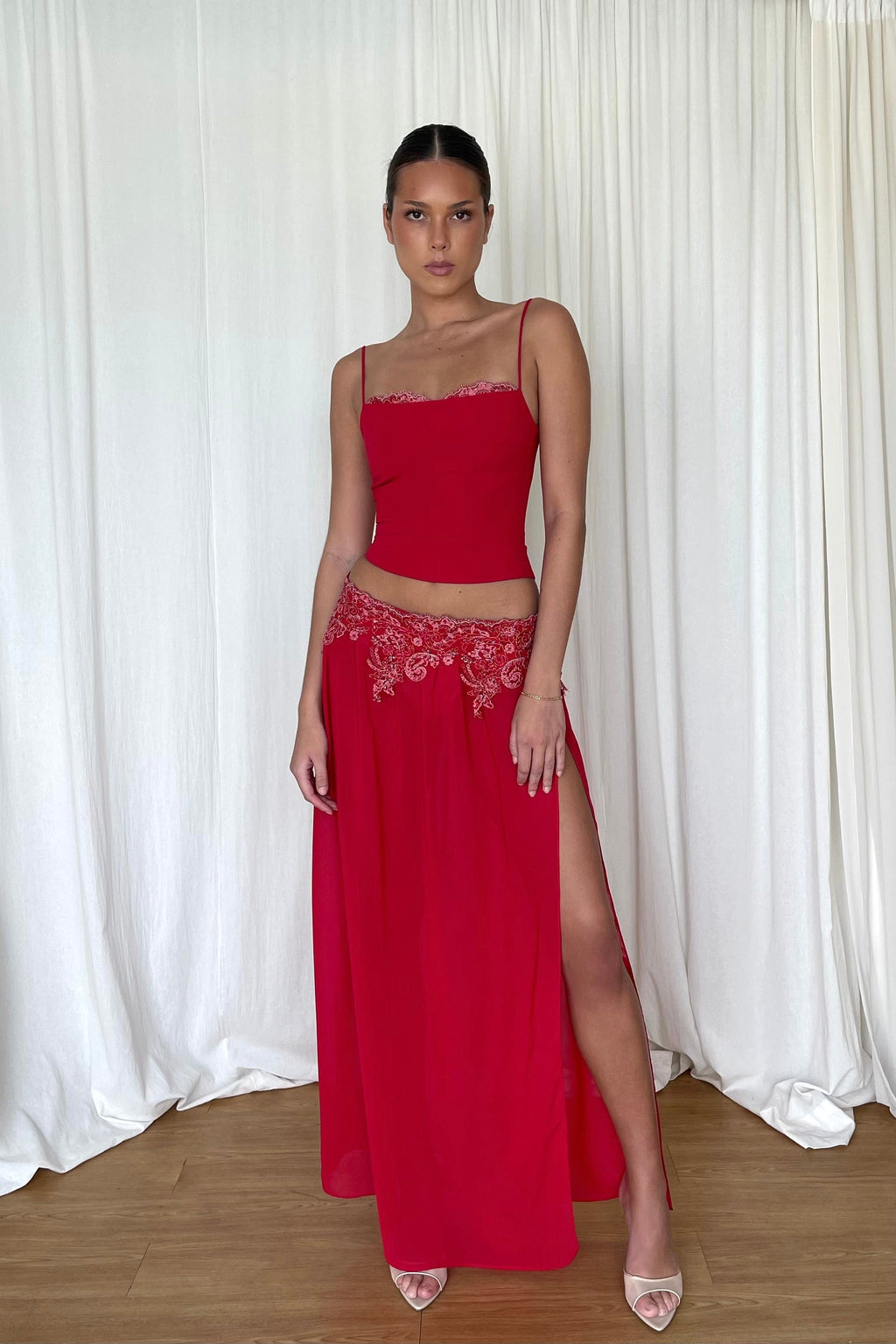 Sample Top - Red – Cherie